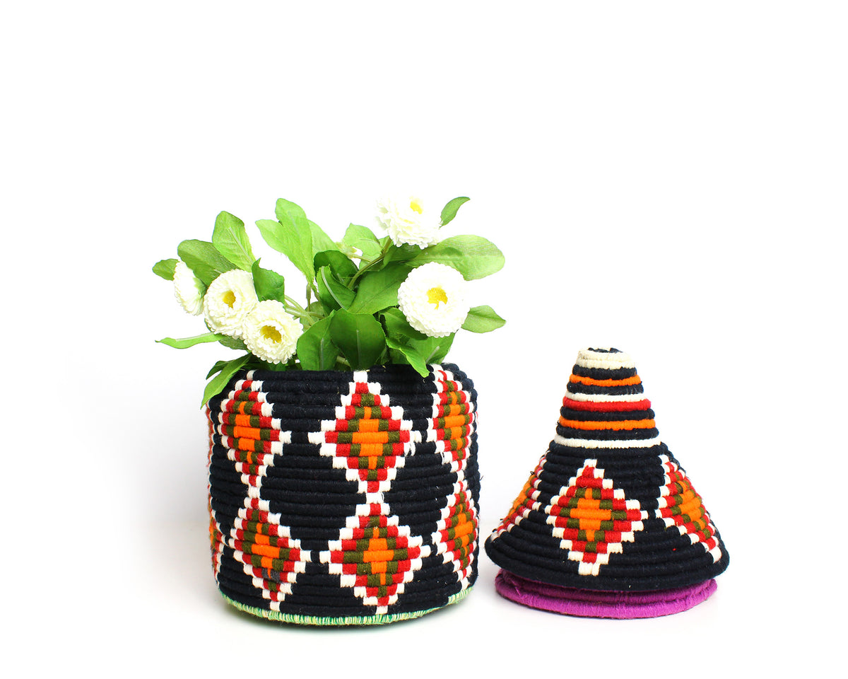 Moroccan Zuri Berber Basket | Moroccan Basket | MoroccansWay