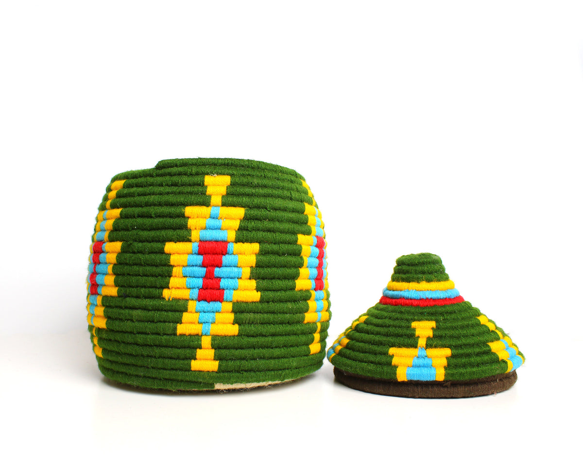 "JAMILA" Berber Basket | Moroccan Basket | MoroccansWay