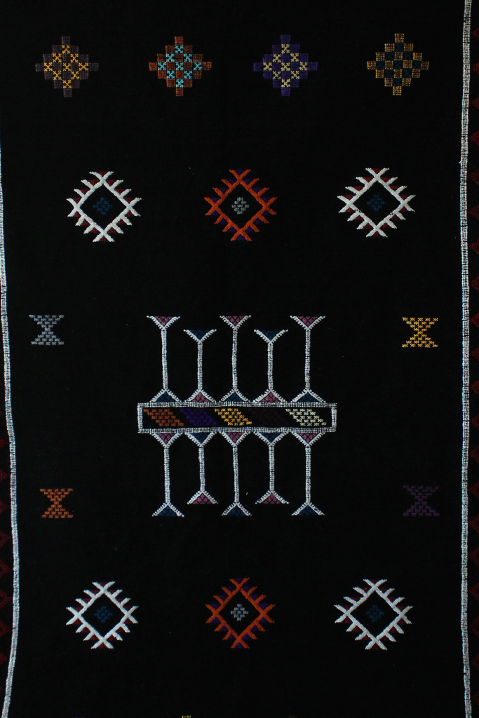 MIDNIGHT Cactus Silk Moroccan Rug | Handwoven | MOROCCANSWAY – MoroccansWay